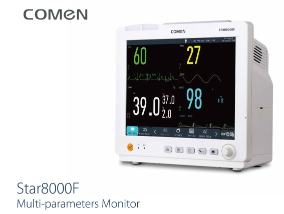 Monitor theo dõi bệnh nhân 5 thông số Star8000, Monitor theo dõi bệnh nhân 5 thông số Star 8000 ...